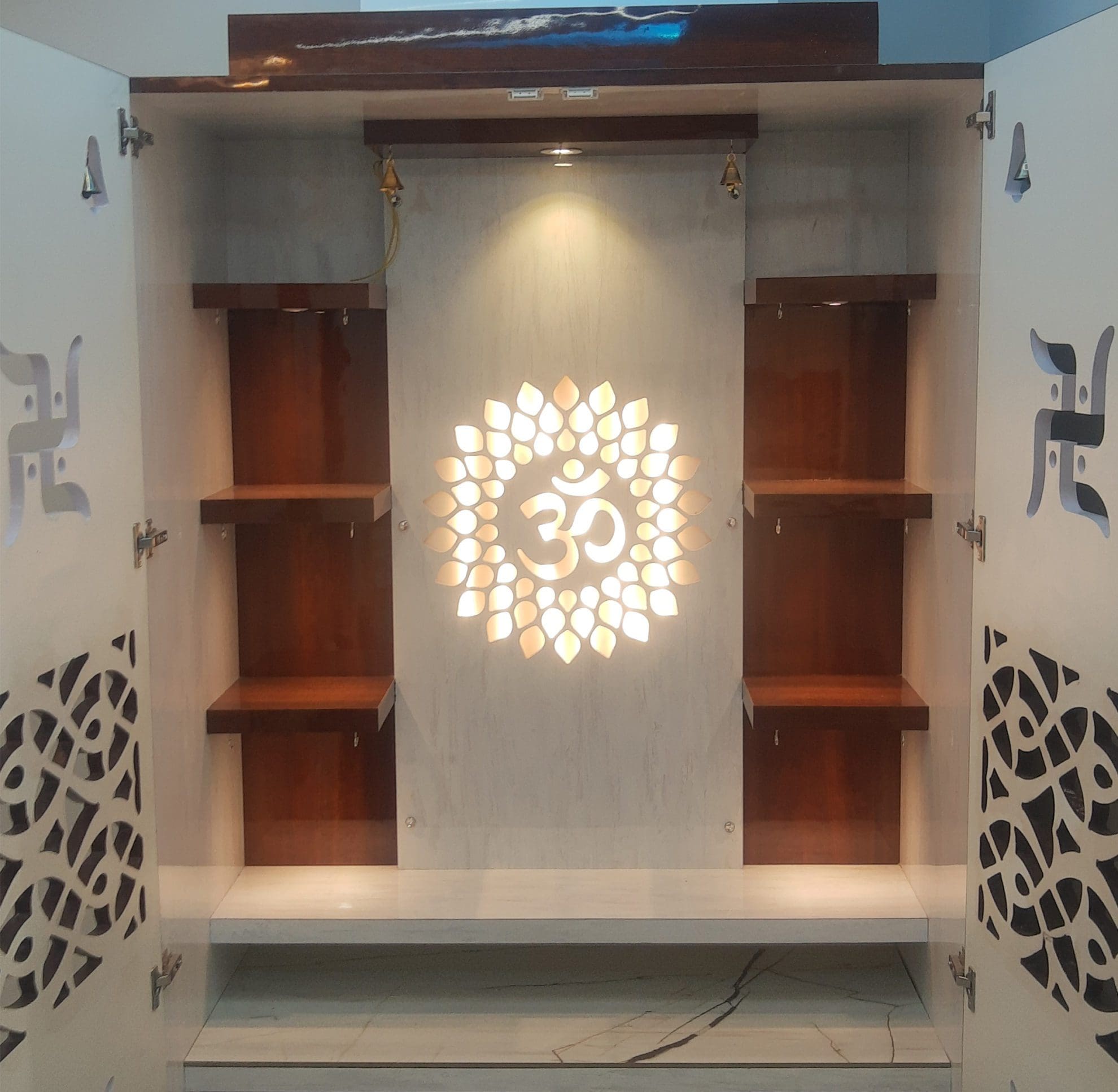 Puja Unit Design | Kriti Kreations